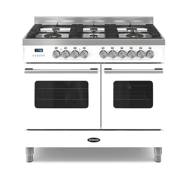 Get Kitchen Envy with a Britannia 100cm Range Cooker.